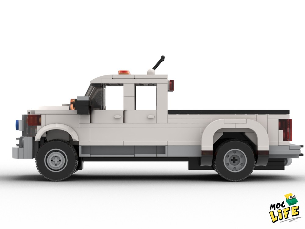 LEGO MOC Ford F-450 quad cab dually speed champion by MocLife ...