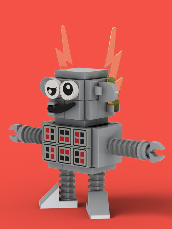 LEGO MOC Don't Push My Buttons by Thomus_Bean | Rebrickable - Build ...