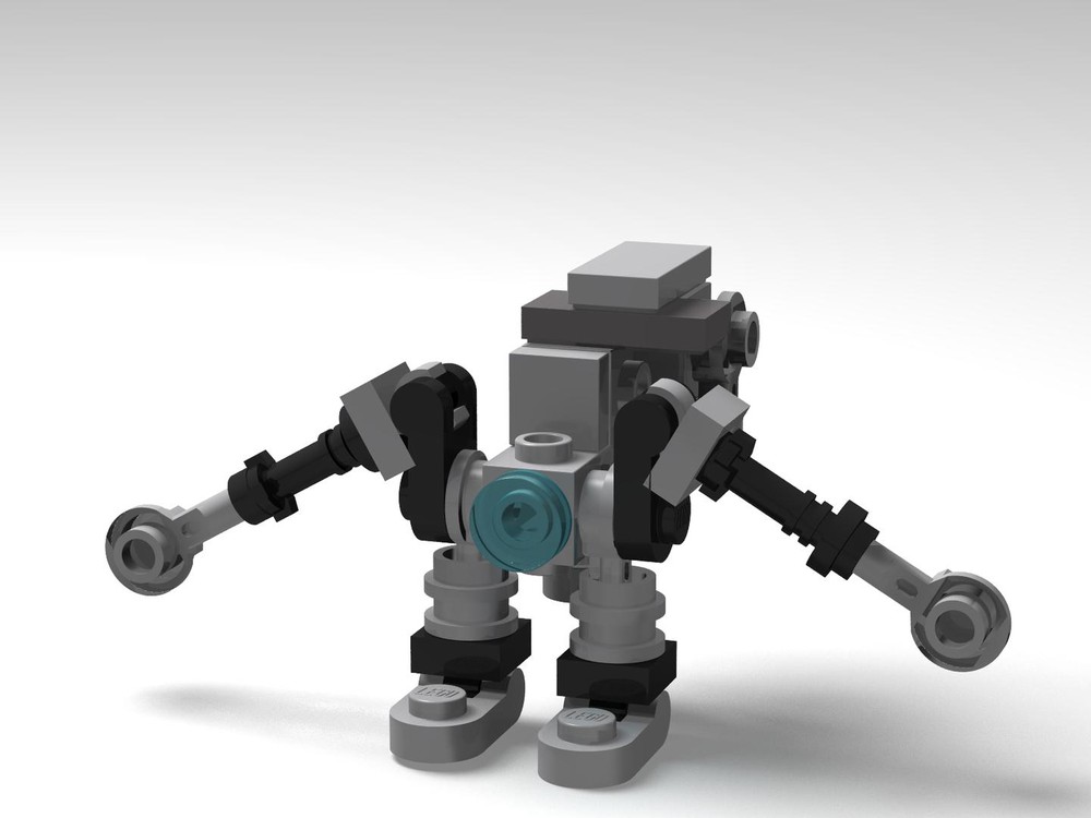 LEGO MOC tech submarine bot by Screec | Rebrickable - Build with LEGO