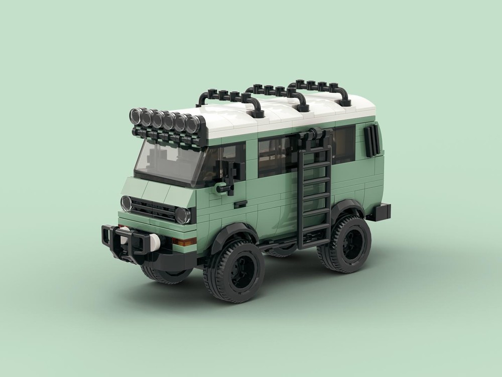 Lego Moc Vw T3 Syncro Camper Van By Legocampervans Rebrickable