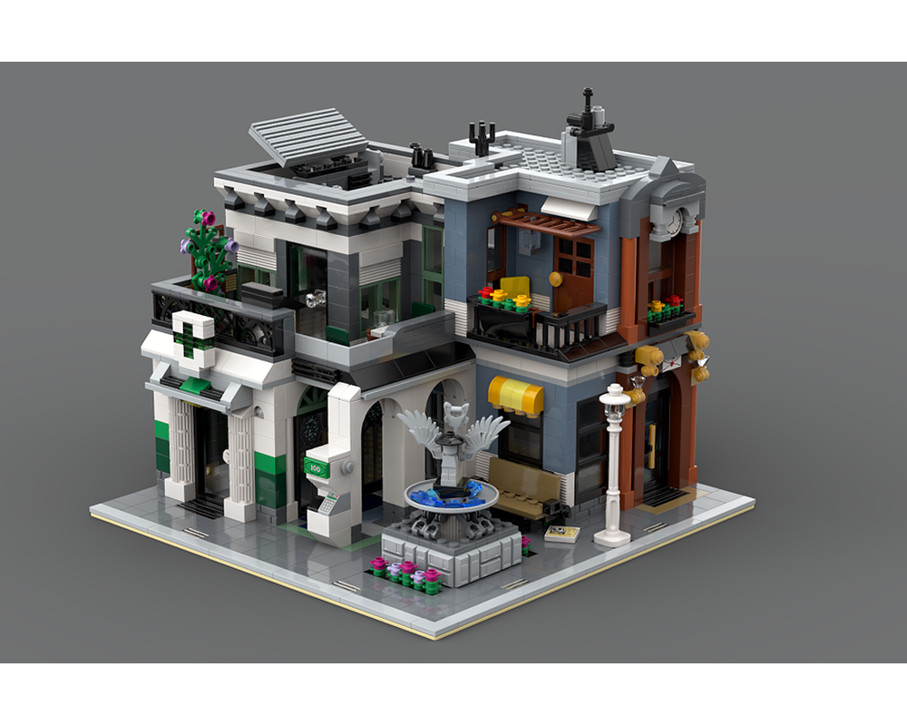 LEGO MOC 100 $ BILL-DING - 10251 Alternative Build by sleek_bricks ...