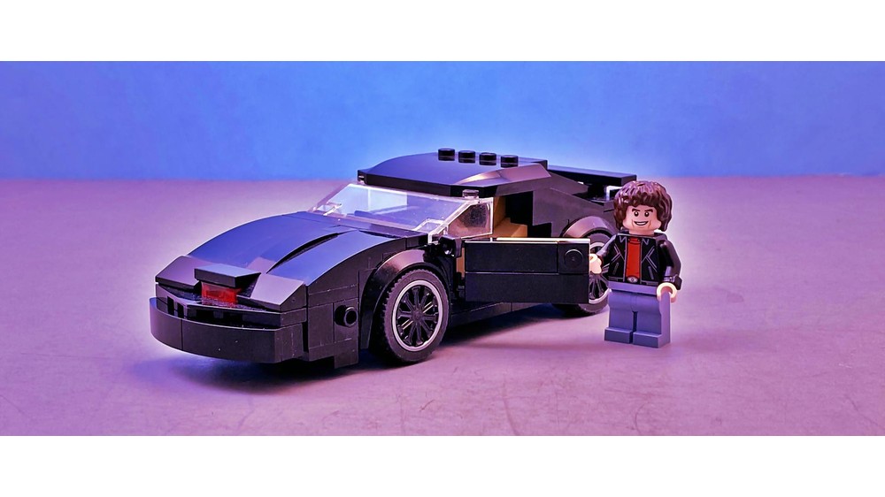 LEGO MOC KITT vs KARR by Flashback_Bricks | Rebrickable - Build with LEGO