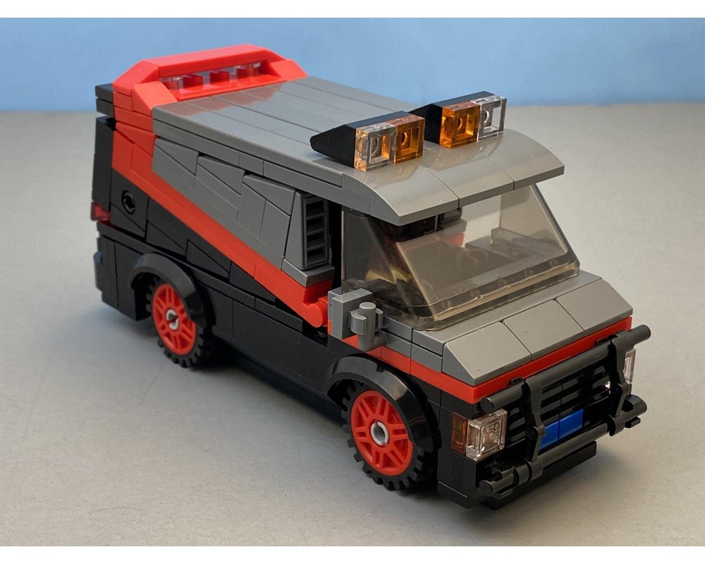 LEGO MOC A-Team Van by Flashback_Bricks | Rebrickable - Build with LEGO