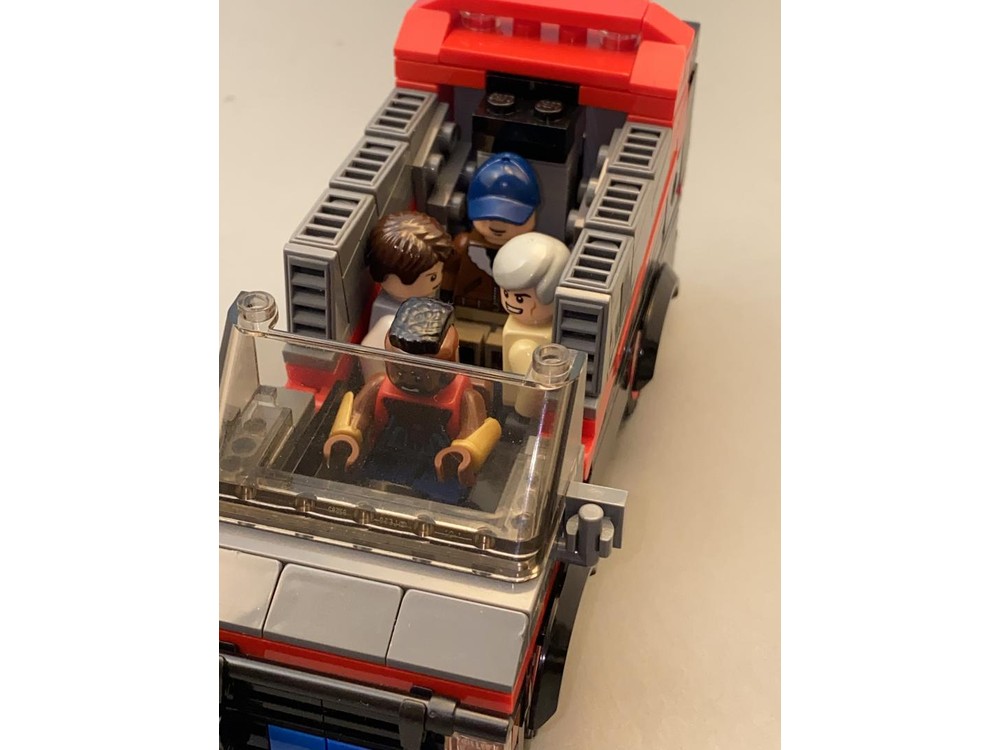 LEGO MOC A-Team Van by Flashback_Bricks | Rebrickable - Build with LEGO