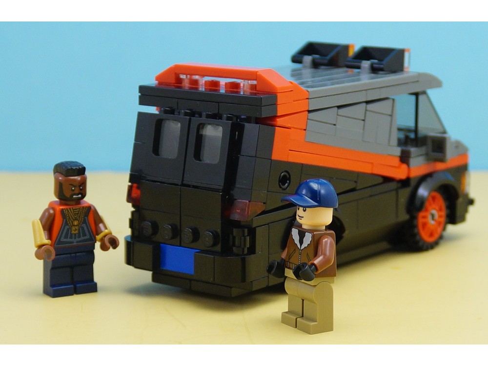 LEGO MOC A-Team Van by Flashback_Bricks | Rebrickable - Build with LEGO