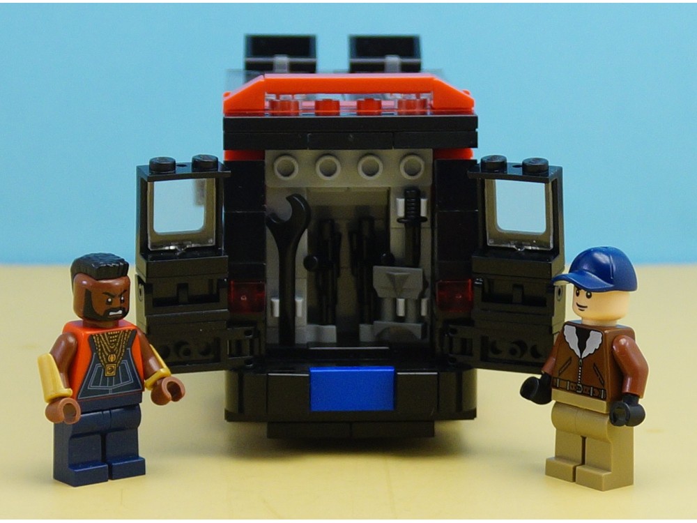 LEGO MOC A-Team Van by Flashback_Bricks | Rebrickable - Build with LEGO