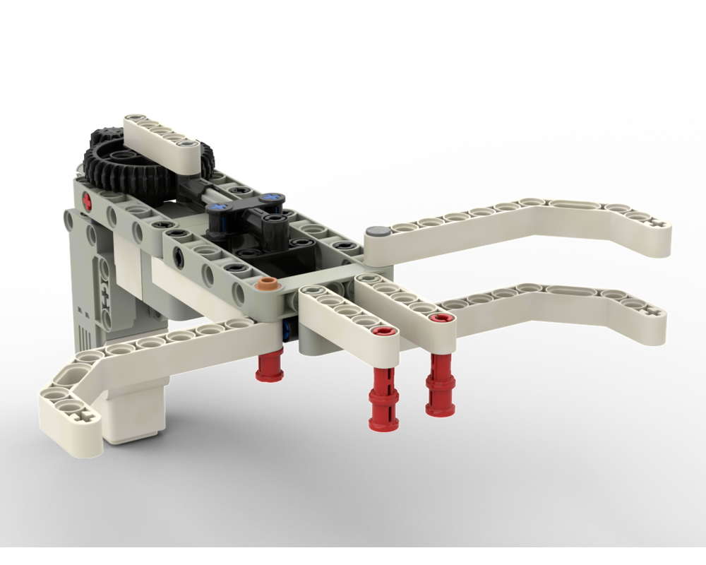 LEGO MOC 3 Fingered Gripper by The Alvocado | Rebrickable - Build with LEGO