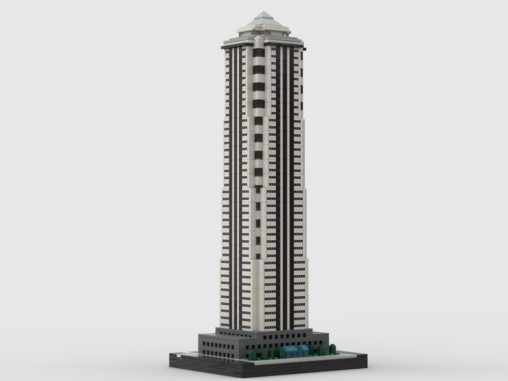 LEGO MOC BNY Mellon Center at 1/650th Scale by FunnyTacoBunny ...