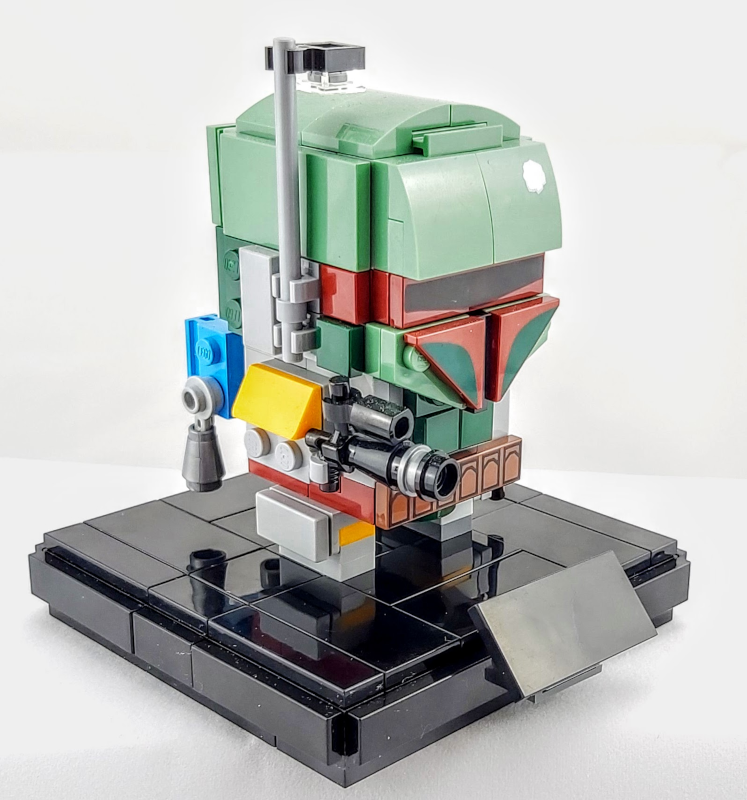 LEGO MOC Brickheadz Display Stand by brickbrickgo | Rebrickable - Build ...