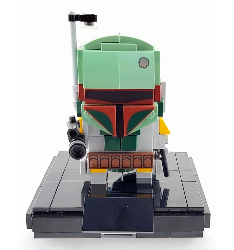 LEGO MOC Brickheadz Display Stand by brickbrickgo | Rebrickable - Build ...