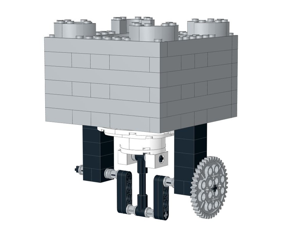 Lego Moc Upscale Piston With Cylinder By Akm Sky Rebrickable Build