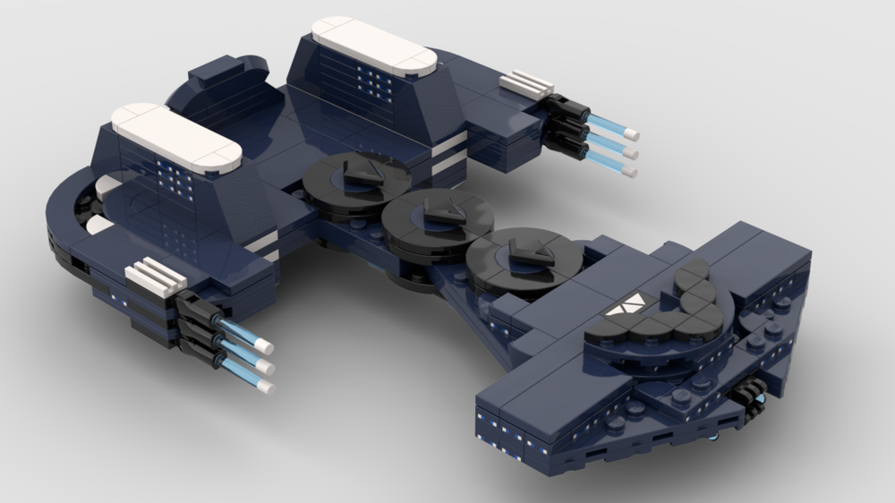 LEGO MOC THOR Beliskner Class Mothership Asgard Customised by CBSNAKE ...