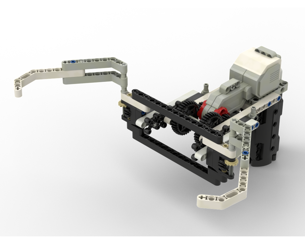 LEGO MOC Large motor Gripper by The Alvocado | Rebrickable - Build with ...