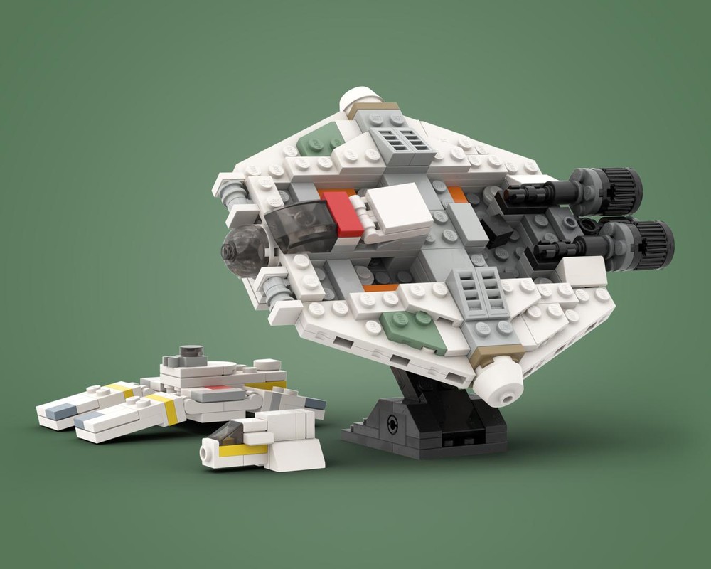 LEGO MOC Micro Ghost & Phantom by ron_mcphatty | Rebrickable - Build ...