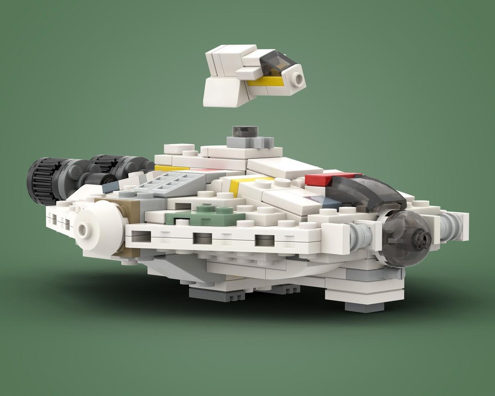 LEGO MOC Micro Ghost & Phantom by ron_mcphatty | Rebrickable - Build ...