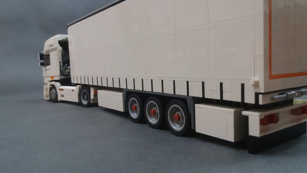 LEGO MOC Curtainsider semi-trailer by MartiN79NespoR | Rebrickable ...