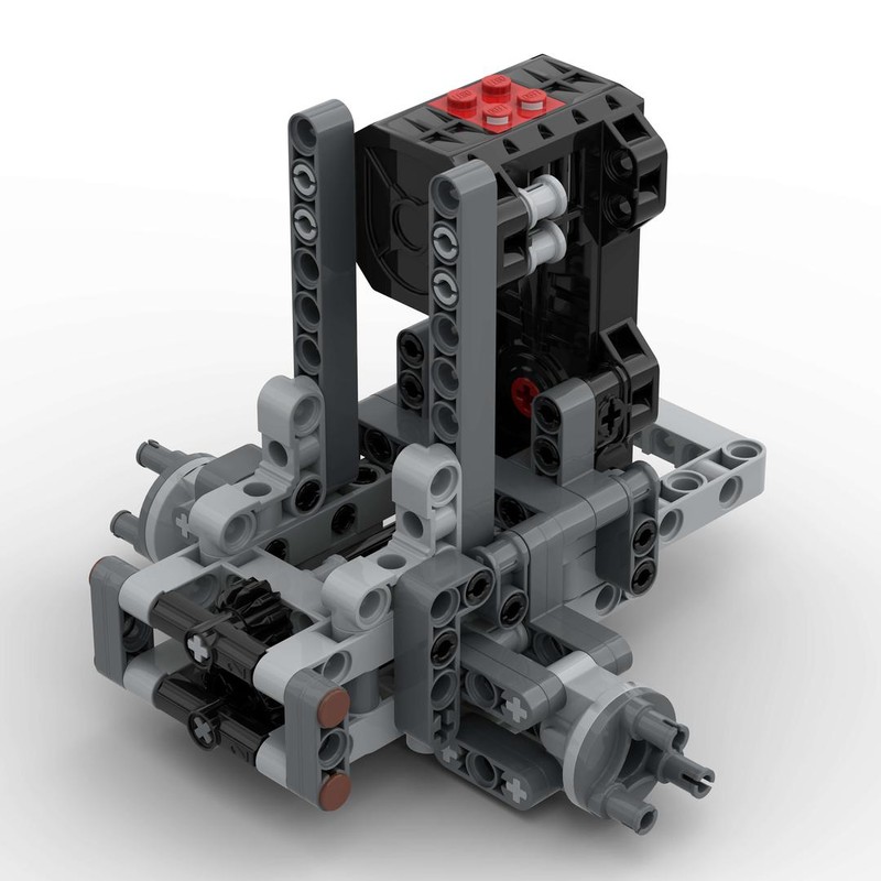 LEGO MOC Buggy Motor Driven Single Rear Axle by JLSTechnic ...