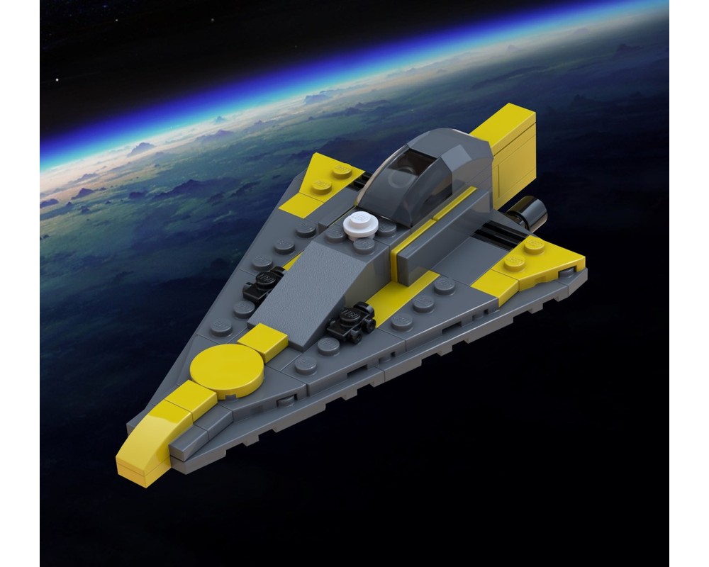 LEGO MOC Anakin's Delta-7B interceptor by Bruxxy | Rebrickable - Build ...