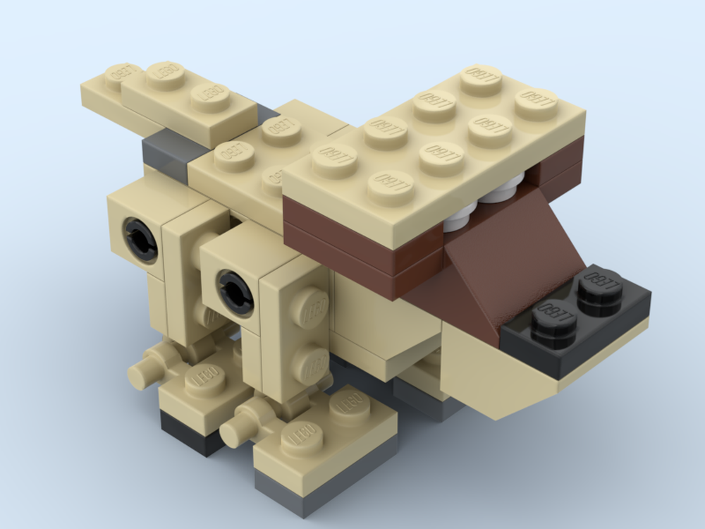 LEGO MOC 7872 Spaniel by thekitchenscientist | Rebrickable - Build with ...