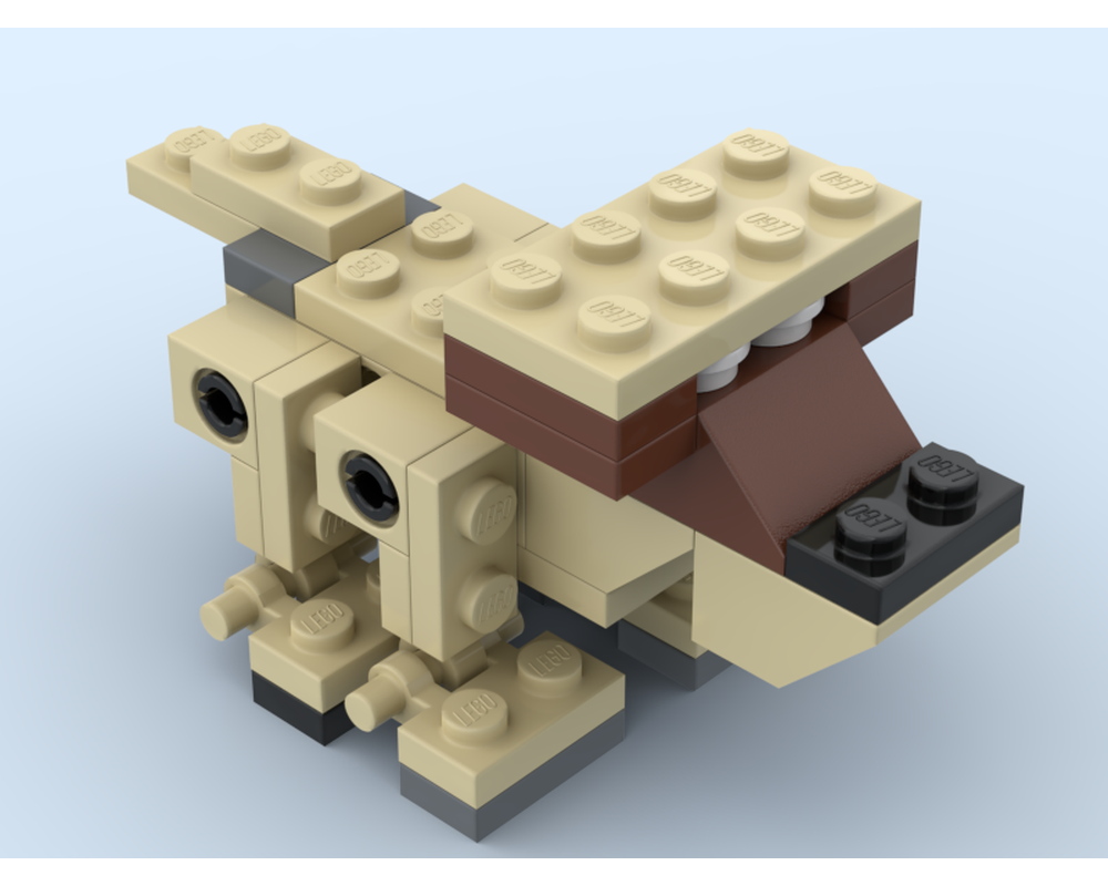 LEGO MOC 7872 Spaniel by thekitchenscientist | Rebrickable - Build with ...