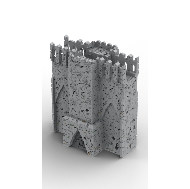 LEGO MOC Castle Wall by Wiktor Radomski | Rebrickable - Build with LEGO