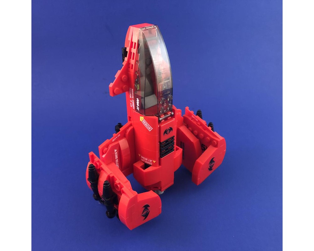 LEGO MOC GO Joe - Cobra Firebat by BigEasyBricks | Rebrickable - Build ...