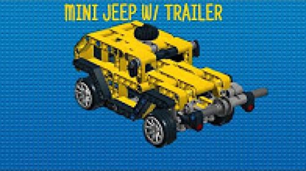 LEGO MOC LEGO Technic Mini Jeep by MateSzabo | Rebrickable - Build with ...