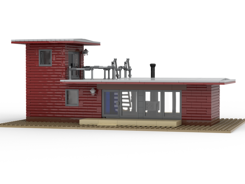 LEGO MOC-50697 Small Vacation Cabin by Thomus_Bean | Rebrickable ...