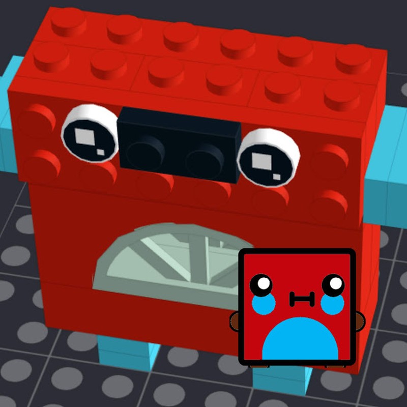 LEGO MOC my geometry dash icons by EscherwwW | Rebrickable - Build with ...