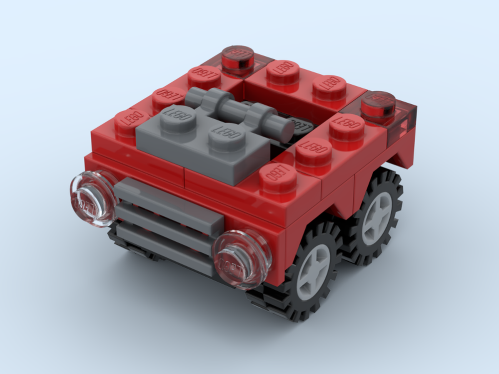 Lego Moc 7803 Quad Bike By Thekitchenscientist Rebrickable Build