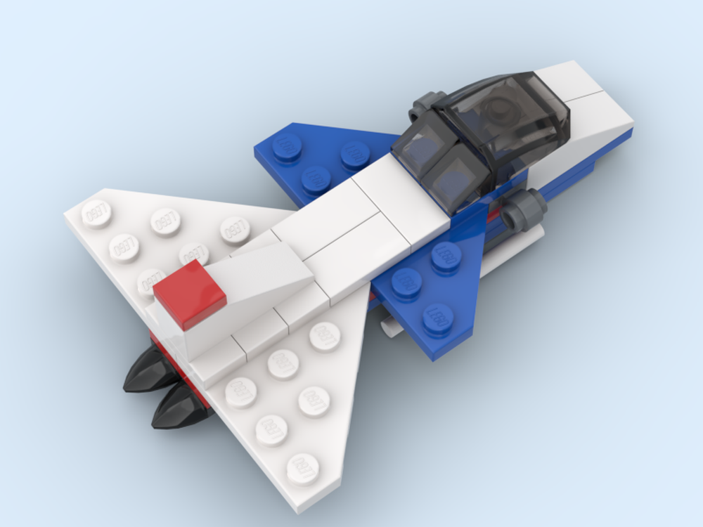 LEGO MOC 7873 Saab 37 Viggen by thekitchenscientist | Rebrickable ...