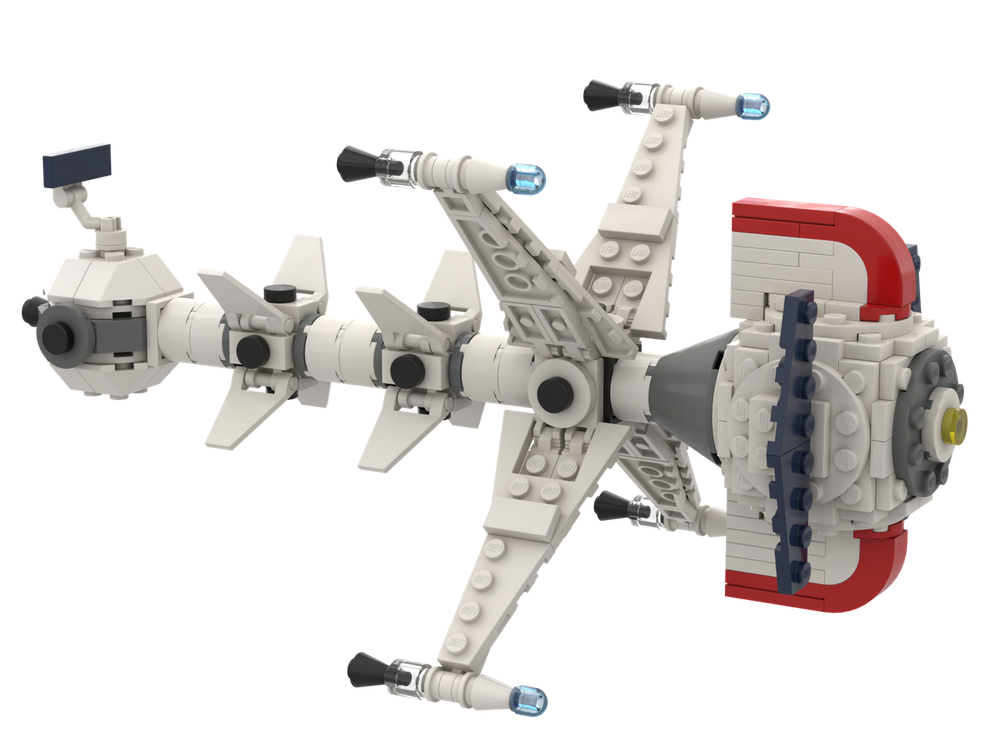 Lego Moc Captain Future The Comet L250 By Aiori Rebrickable Build