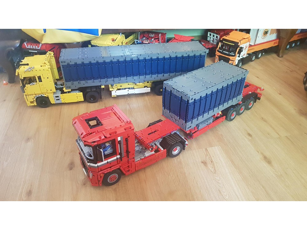 LEGO MOC 20' Overseas Container in Scale 1:17 (45 x 18 x 19 Studs) by ...