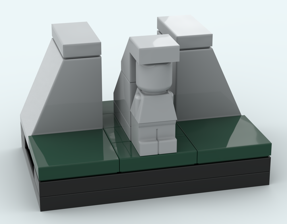 LEGO MOC Washington DC: Martin Luther King Jr Memorial by kaosconman ...