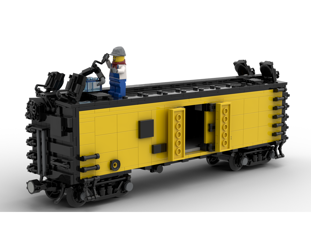 LEGO MOC SFRD Class 23 Boxcar by Yellow.LXF | Rebrickable - Build with LEGO