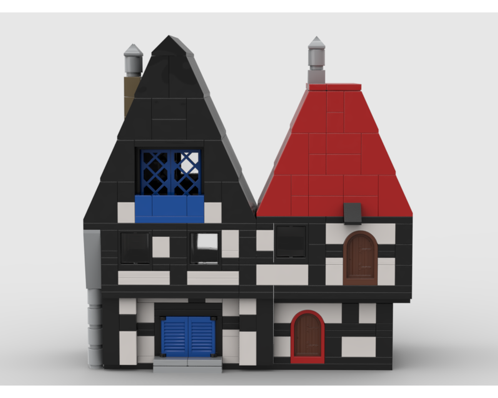 LEGO MOC Half-timber House (Fachwerkhaus) by MuGo_Gonzalez ...