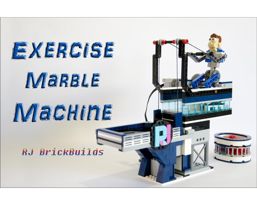 LEGO MOC Exercise Marble Machine by RJBrickBuilds | Rebrickable - Build ...