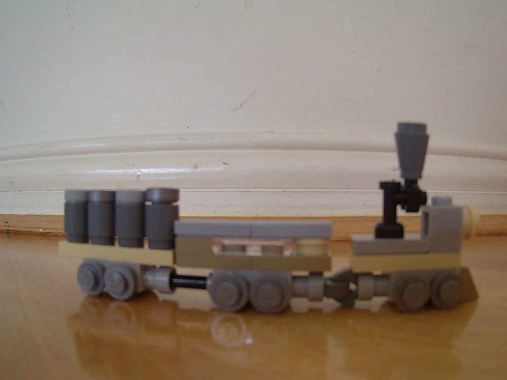 Lego Moc Old Style Cargo And Passenger Train By Parbs Rebrickable