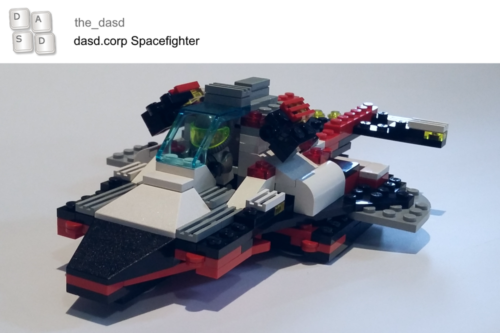 LEGO MOC dasd.corp Spacefighter by the_dasd | Rebrickable - Build with LEGO