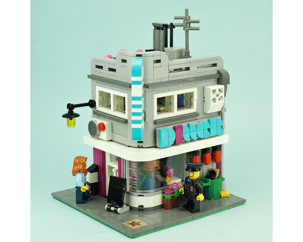 LEGO MOC Diner by De_Marco | Rebrickable - Build with LEGO
