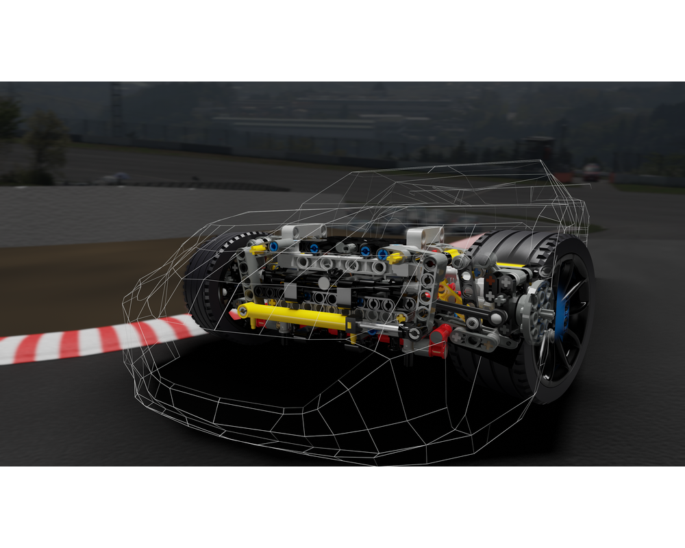 LEGO MOC ULTIMATE FRONT AXLE 1:8 (drive, steer, brakes, pneumatic ...