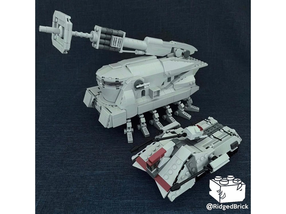 LEGO MOC SPHA-T by RidgedBrick | Rebrickable - Build with LEGO