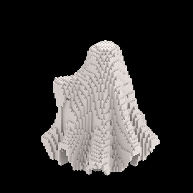 LEGO MOC Halloween Ghost by otterbournelego | Rebrickable - Build with LEGO