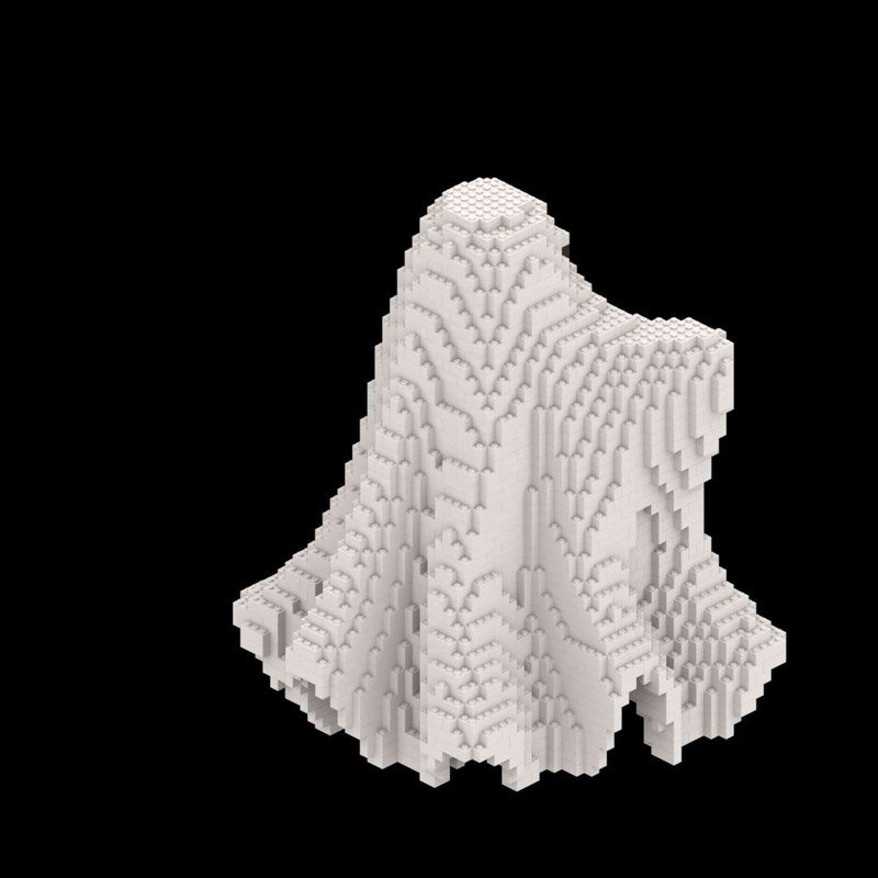 LEGO MOC Halloween Ghost by otterbournelego | Rebrickable - Build with LEGO