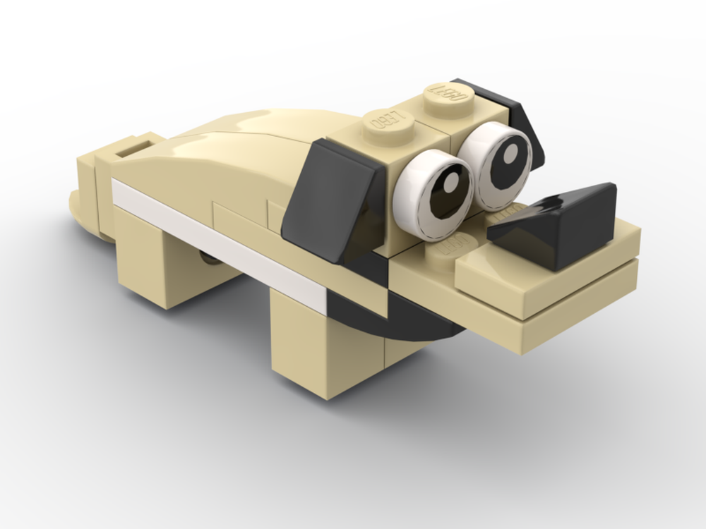 LEGO MOC Small Dog ("Zwarte grizzlybeerhond") by fritzvd | Rebrickable ...