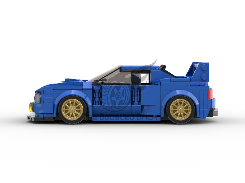 LEGO MOC Subaru WRX STi by TheBoostedBrick | Rebrickable - Build with LEGO