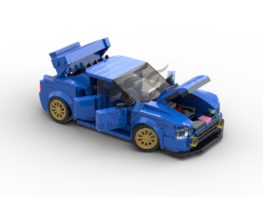 LEGO MOC Subaru WRX STi by TheBoostedBrick | Rebrickable - Build with LEGO