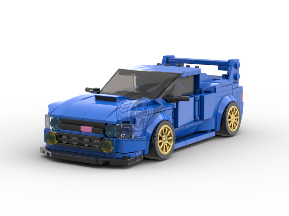 LEGO MOC Subaru WRX STi by TheBoostedBrick | Rebrickable - Build with LEGO
