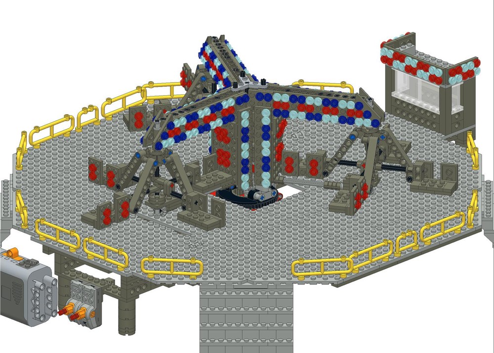 LEGO MOC Lifting Twist Fairground Ride by Brick Rides UK | Rebrickable ...
