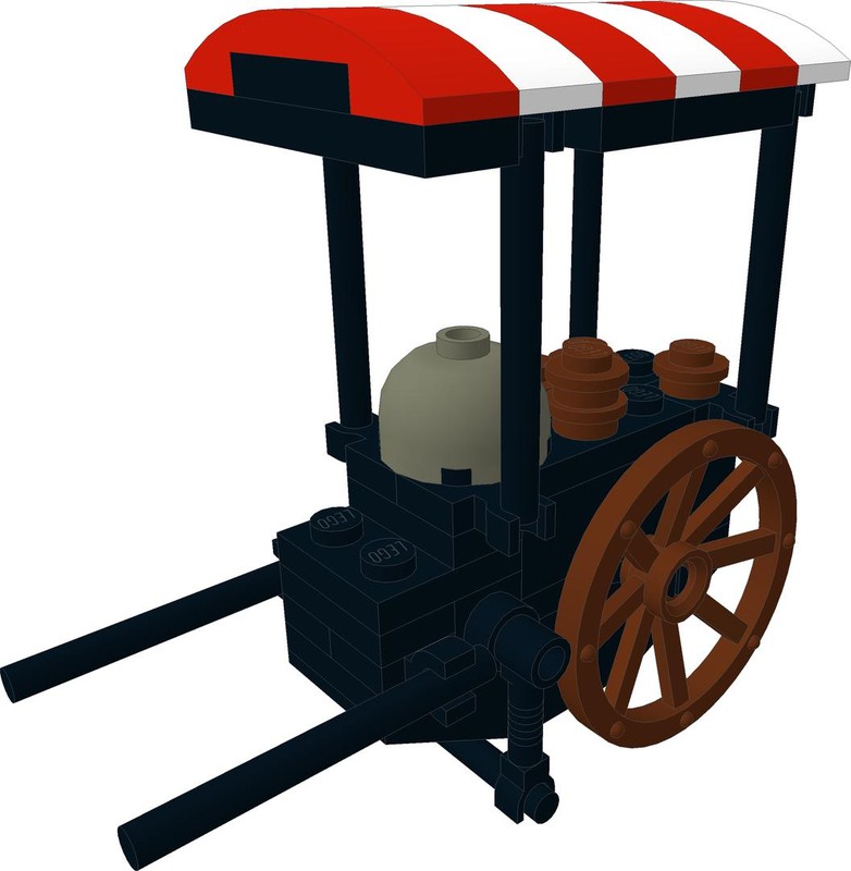 LEGO MOC Chestnut Cart by Brick Rides UK | Rebrickable - Build with LEGO